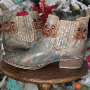 Circle G | Shoes | Circle G Concho Harness Boot | Poshmark